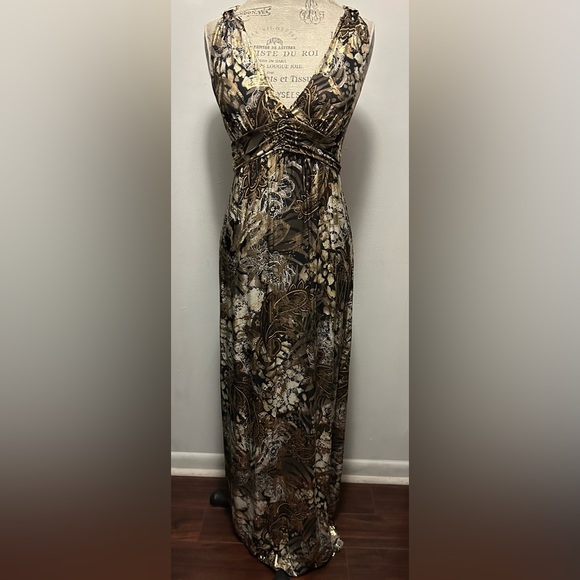 cleo | Dresses | Cleo Apparel Medium Stretchy Maxi Racerback Dress ...